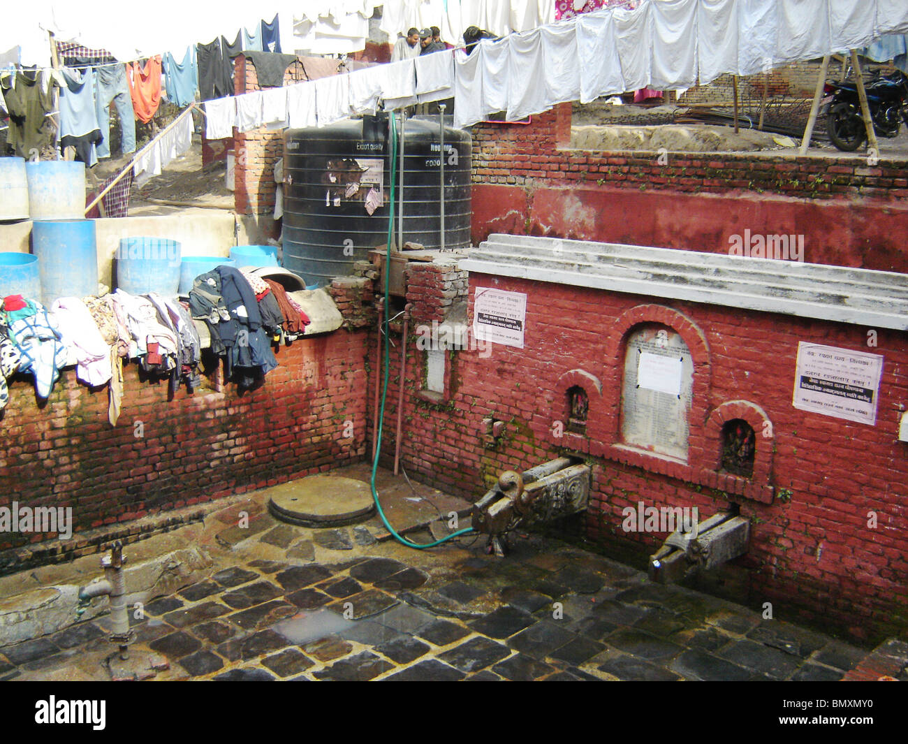 washing area in kathmandu Stock Photo - Alamy