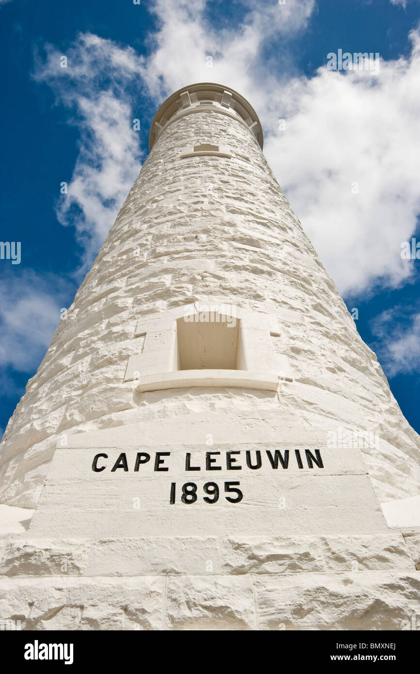The lighthouse on the headland where Southern & Indian Oceans meet at ...