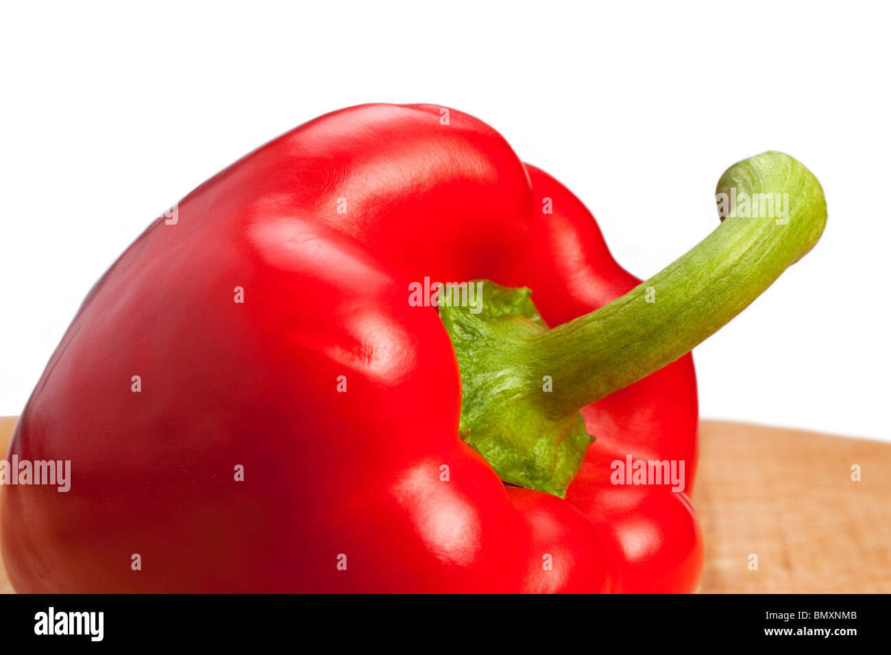 A red pepper close up Stock Photo - Alamy