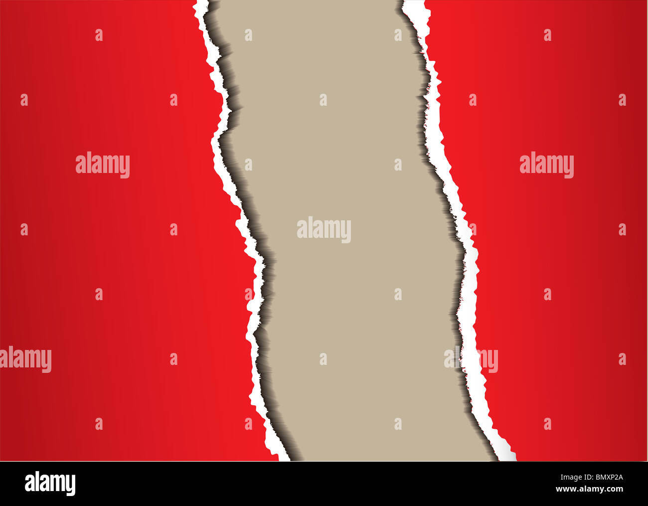 Red paper background with torn edges and shadow effect Stock Photo - Alamy