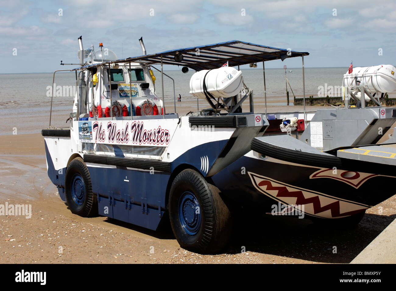 Wash monster hunstanton beach norfolk hi-res stock photography and ...