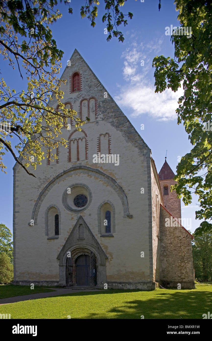 Estonia,Saaremaa Island,Church,13th-14 th century,Valjala Stock Photo ...