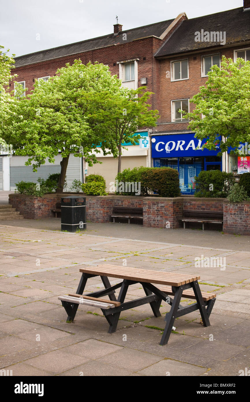 Retail shops in Britains first pedestrian town centre in Billingham ...
