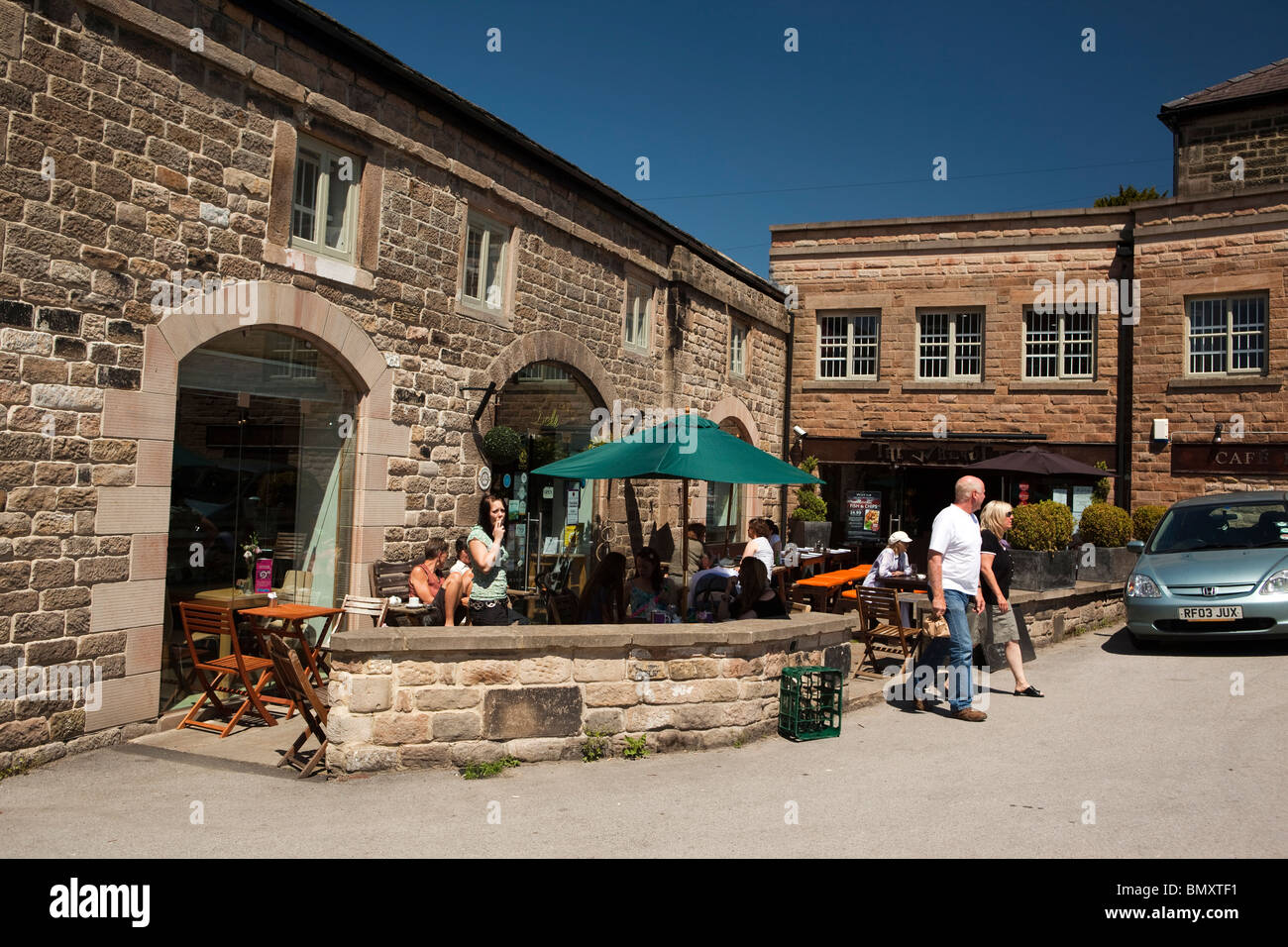 Hathersage village hi-res stock photography and images - Alamy