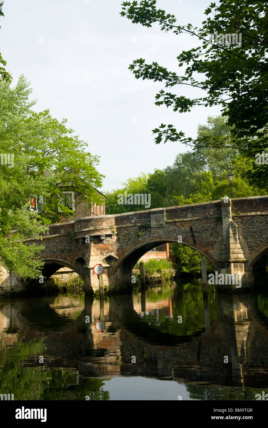 Bishop Bridge, Norwich, Norfolk, England Stock Photo - Alamy
