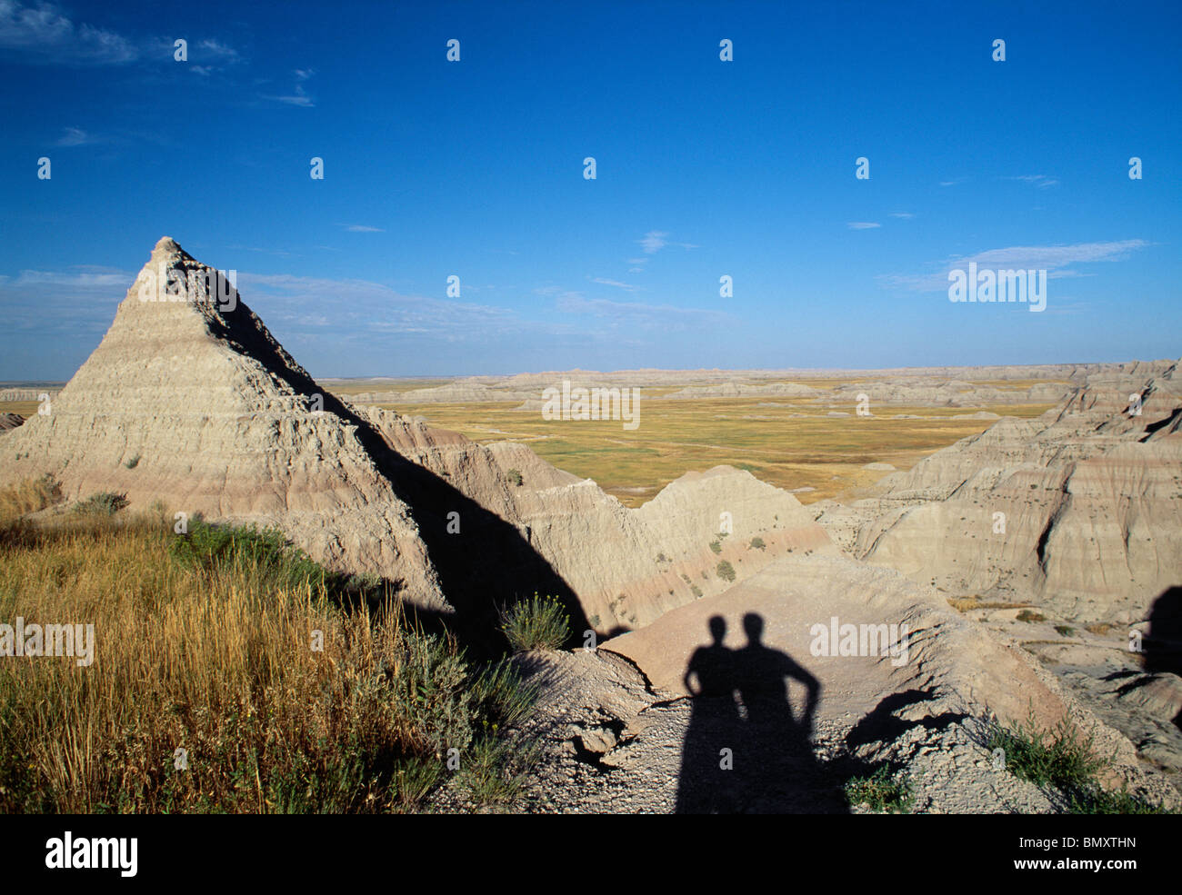 Dry badlands geological formations hi-res stock photography and images ...
