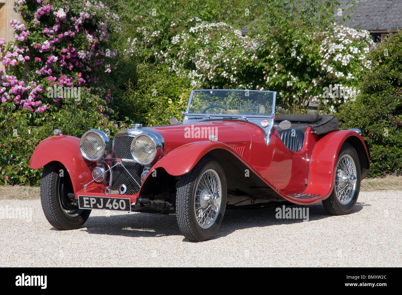 Jaguar ss100 hi-res stock photography and images - Alamy