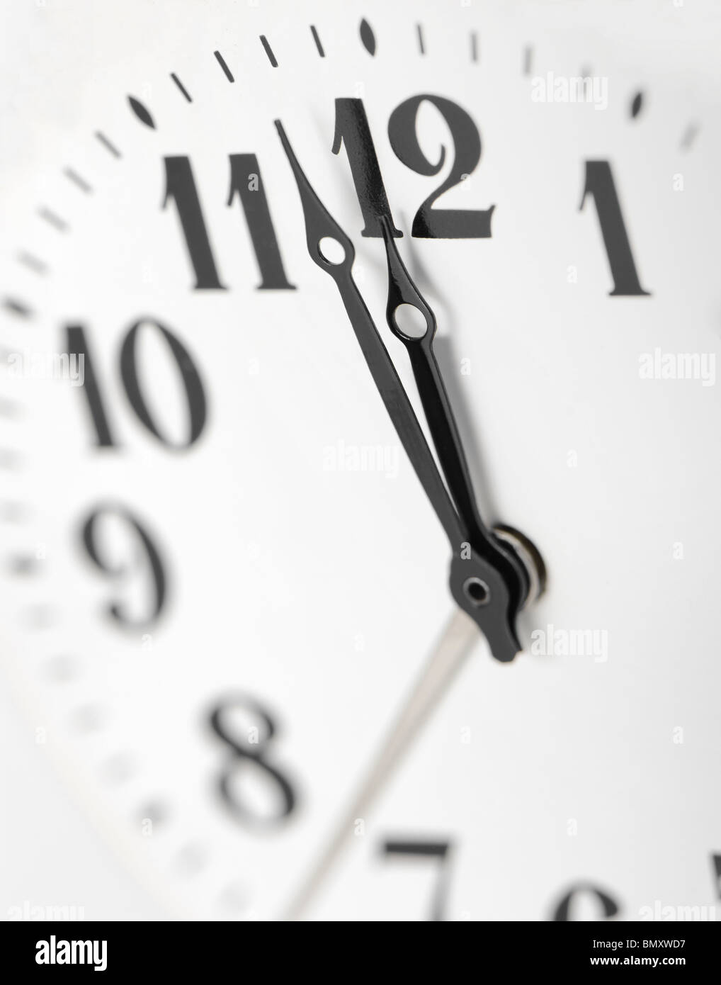Dial of analog hours. A photo close up Stock Photo - Alamy