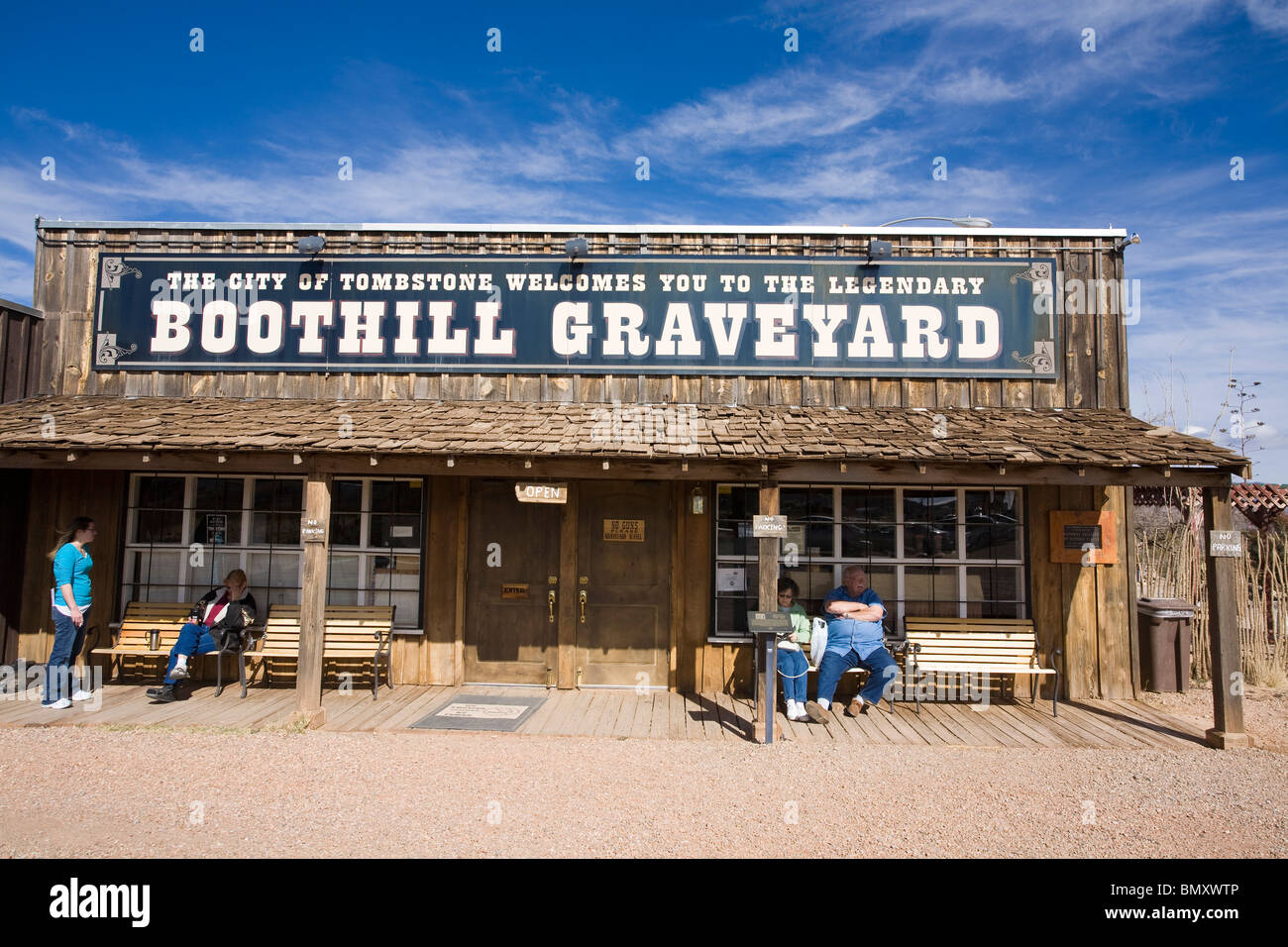 Boothill Graveyard, Tombstone, Arizona Stock Photo - Alamy