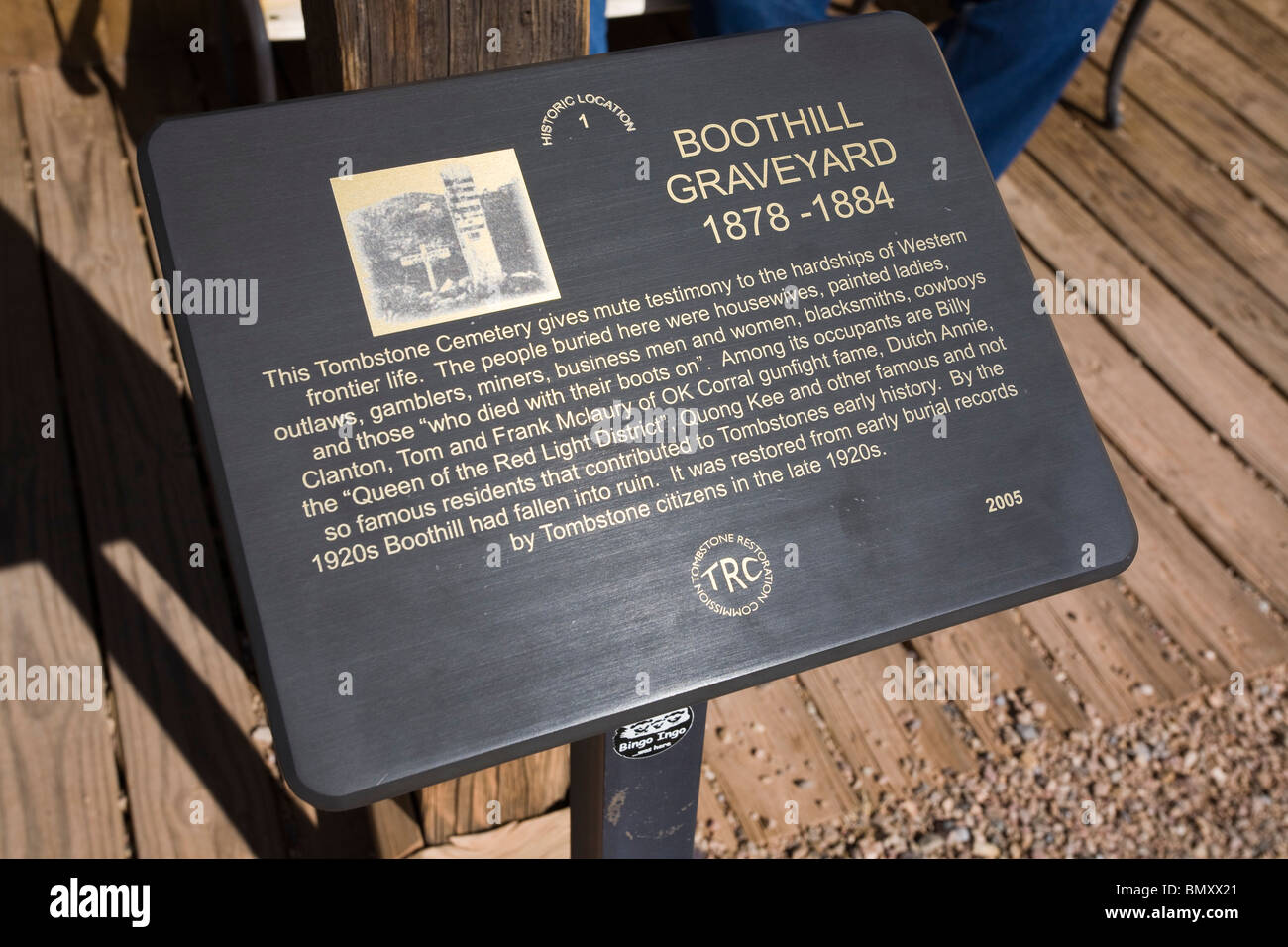 Boothill graveyard tombstone hi-res stock photography and images - Alamy