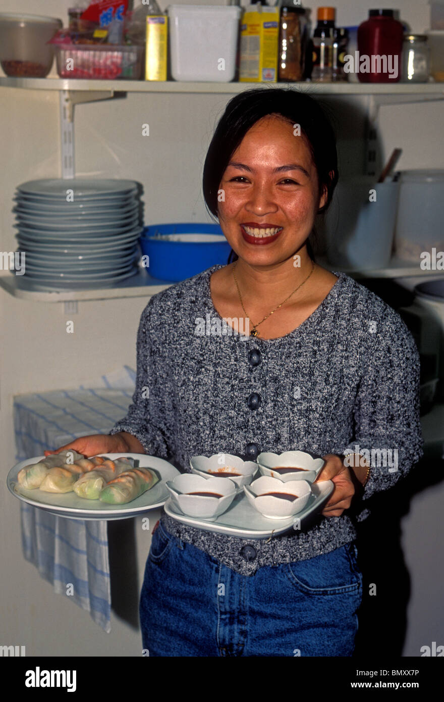 1, one, Vietnamese woman, adult woman, cook, cooking, chef, waitress ...