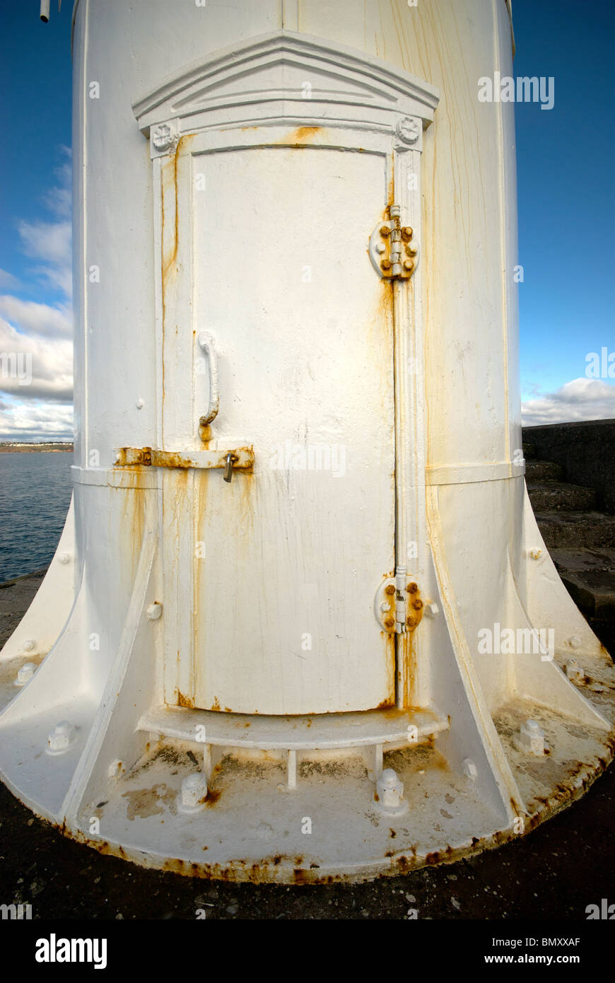 Brixham Devon UK Harbor Harbour Quay Light Stock Photo - Alamy