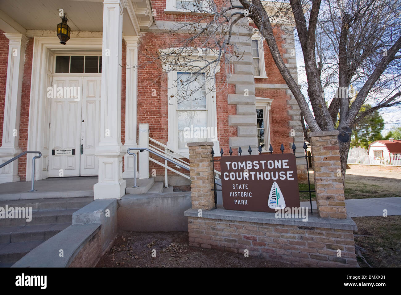 Tombstone Courthouse, State Historic Park, Arizona Stock Photo - Alamy
