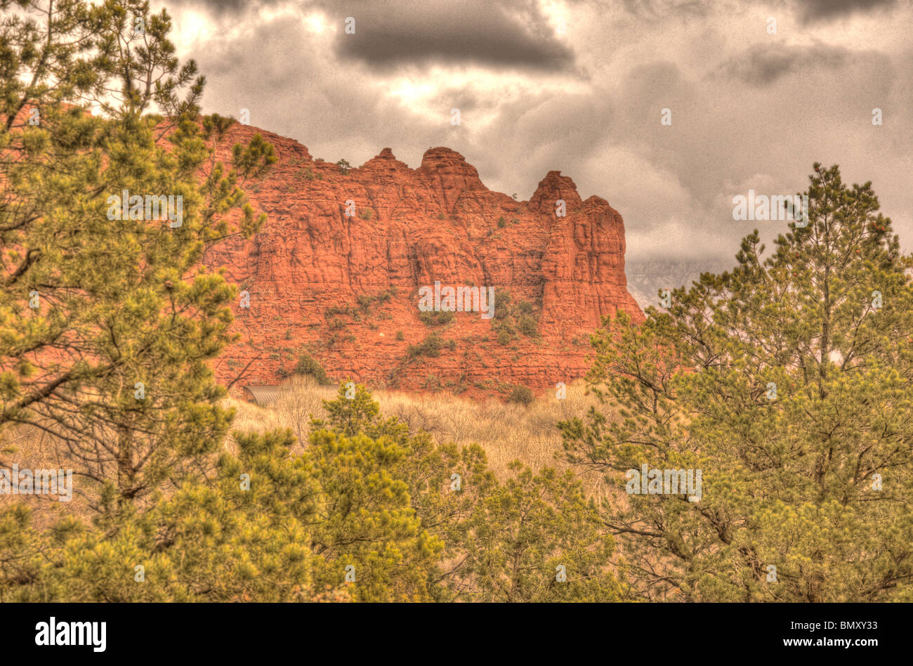 Red Rock Country around Sedona Arizona Stock Photo - Alamy