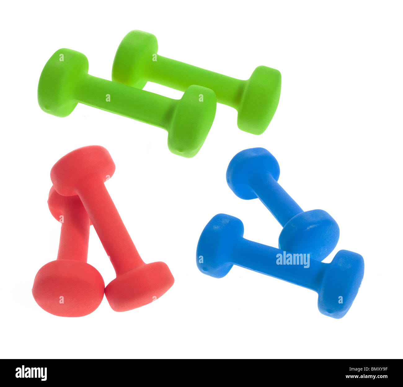 Dumb bells cut out hi-res stock photography and images - Alamy