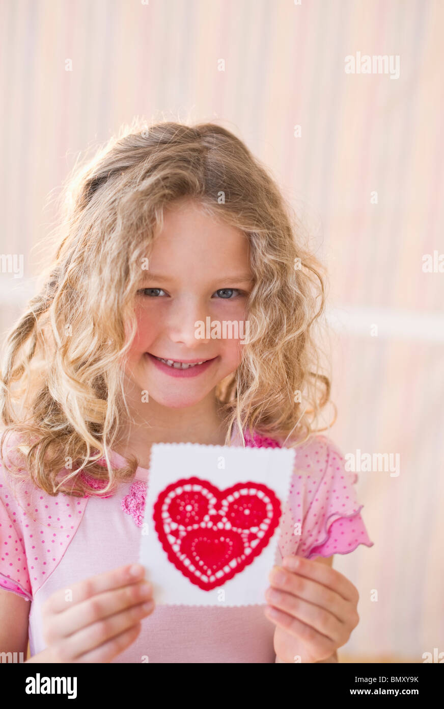 Cute girl cards hi-res stock photography and images - Alamy