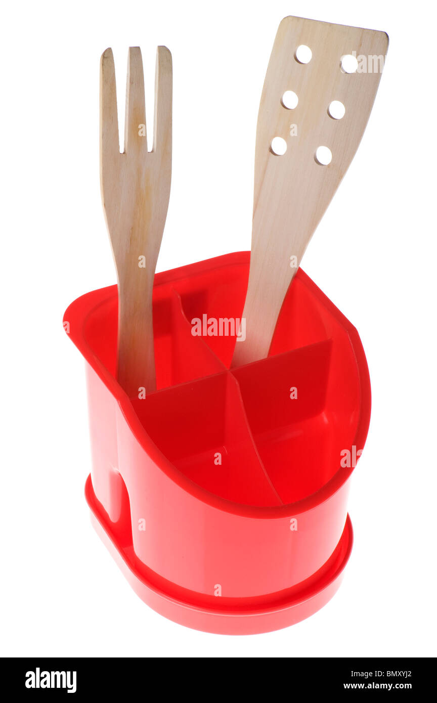 object on white - plastic support for utensil Stock Photo - Alamy