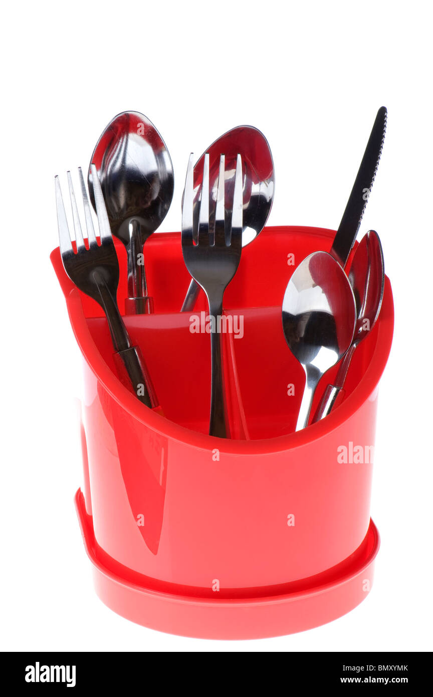 object on white - plastic support for utensil Stock Photo - Alamy