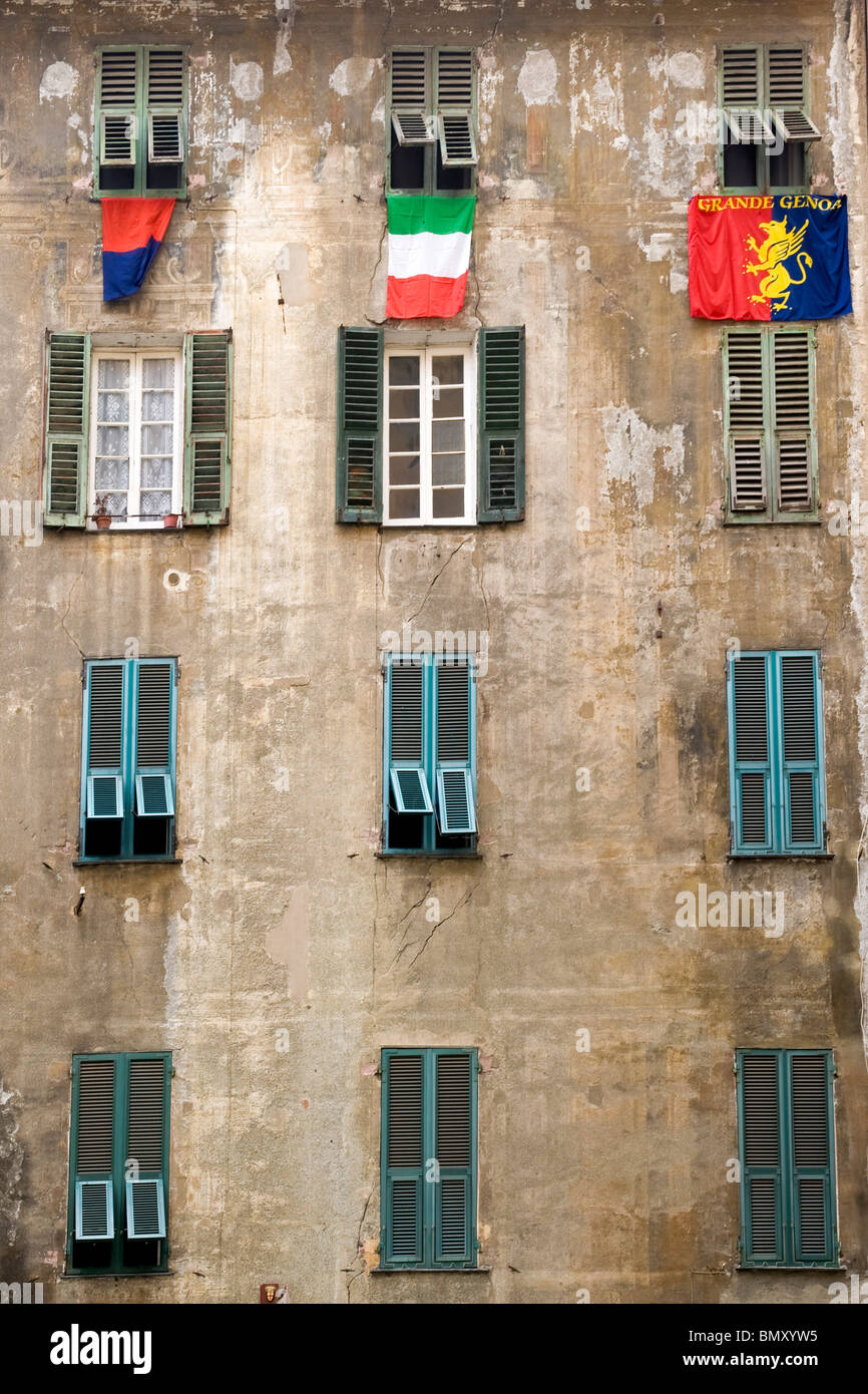 Caruggi, old town, Genoa, Italy Stock Photo - Alamy