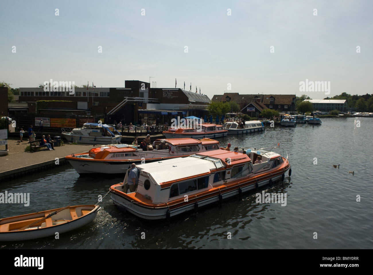 Wroxham norfolk broads boat hi-res stock photography and images - Alamy