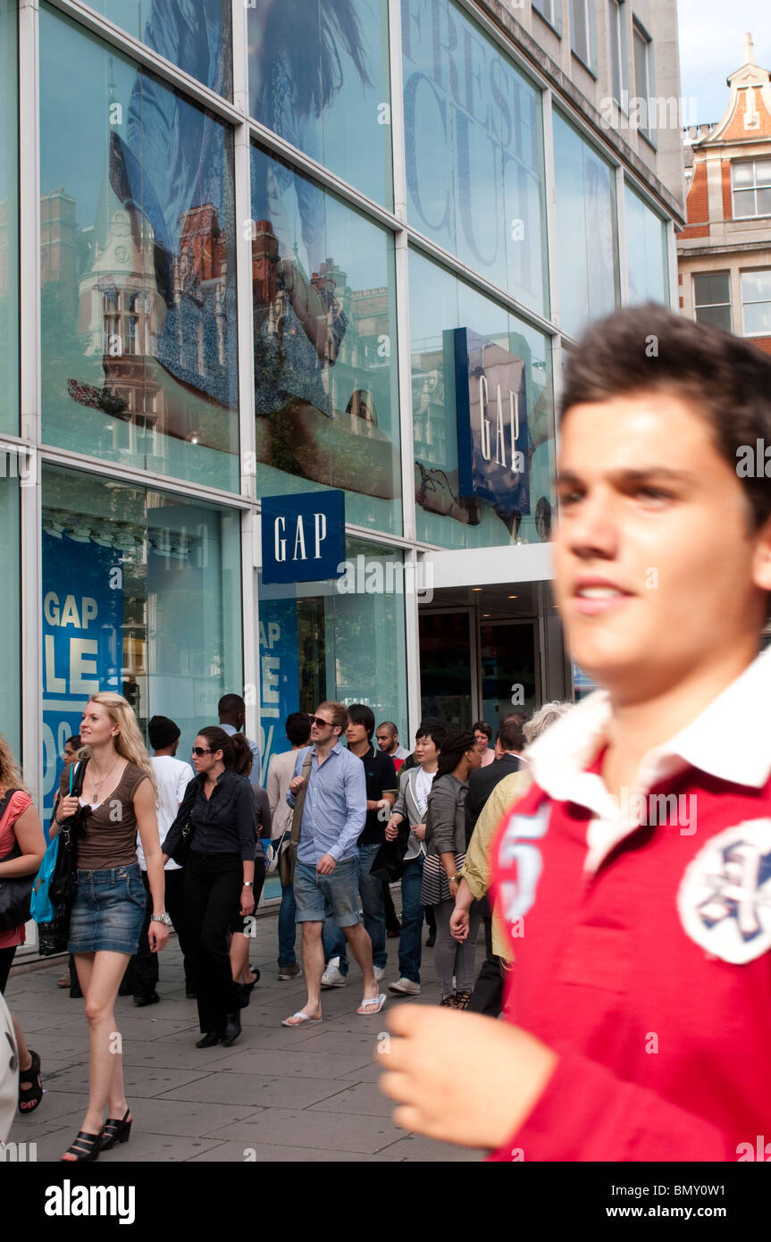 Gap Store Clothes Oxford Street High Resolution Stock Photography and ...