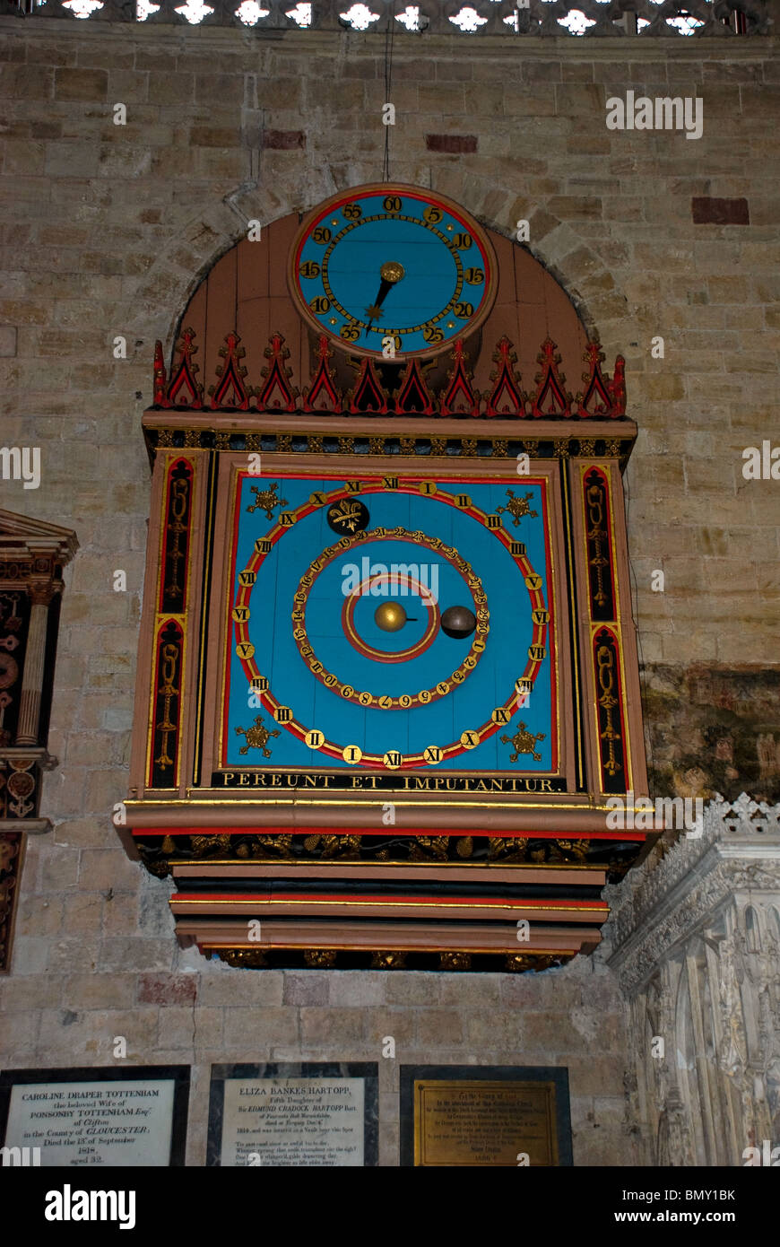 Exeter Cathedral Clock High Resolution Stock Photography and Images - Alamy