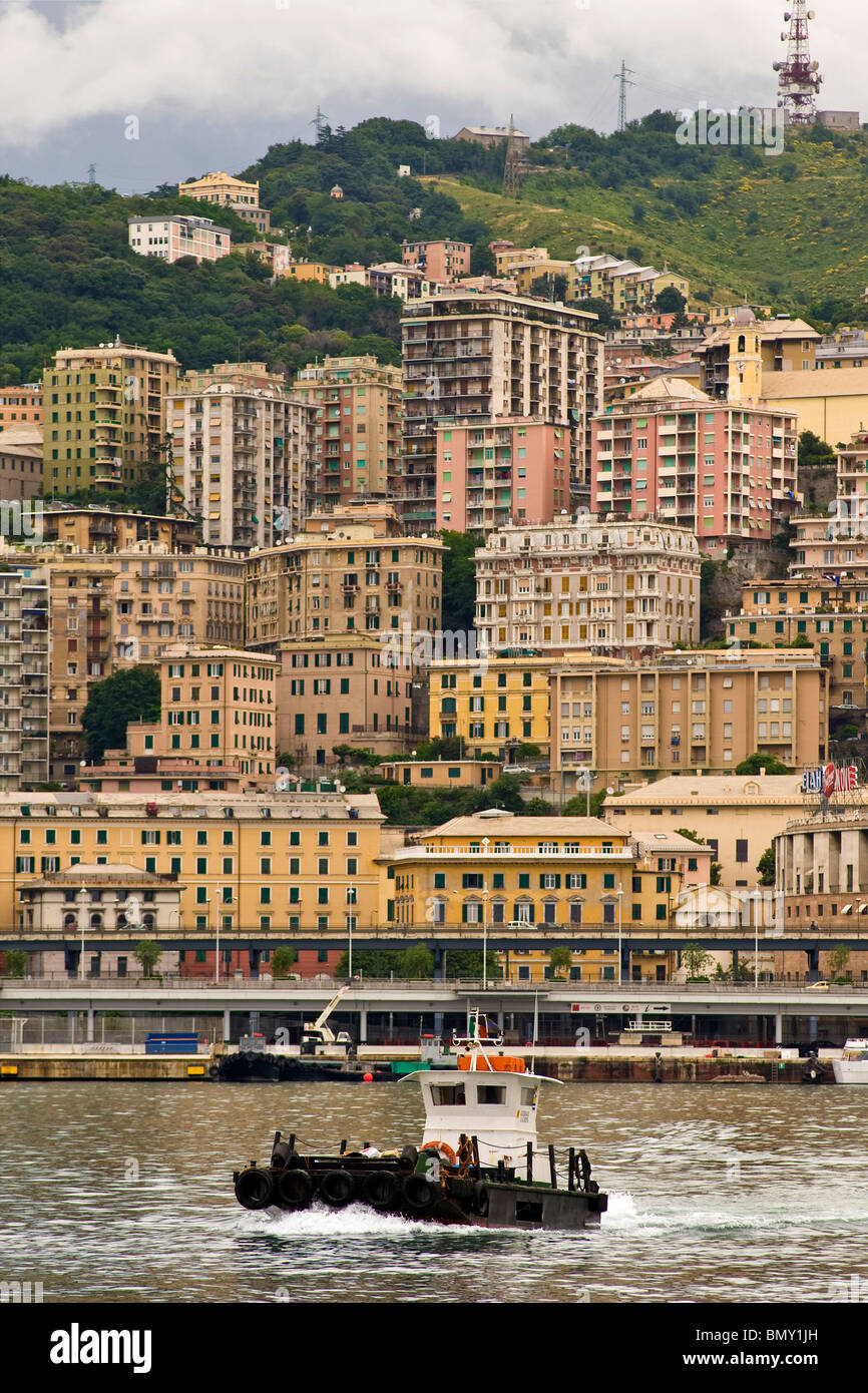 naval port, Genoa, Italy Stock Photo - Alamy