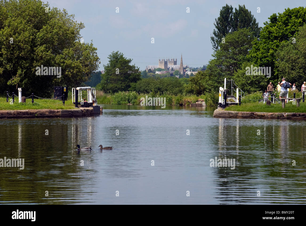 Double locks exeter hi-res stock photography and images - Alamy