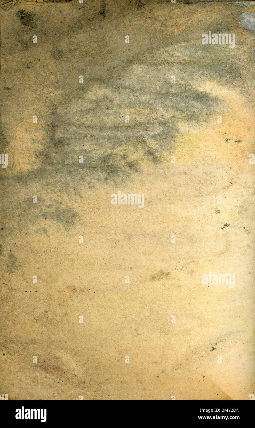 scan of old and damaged book page with mold Stock Photo - Alamy