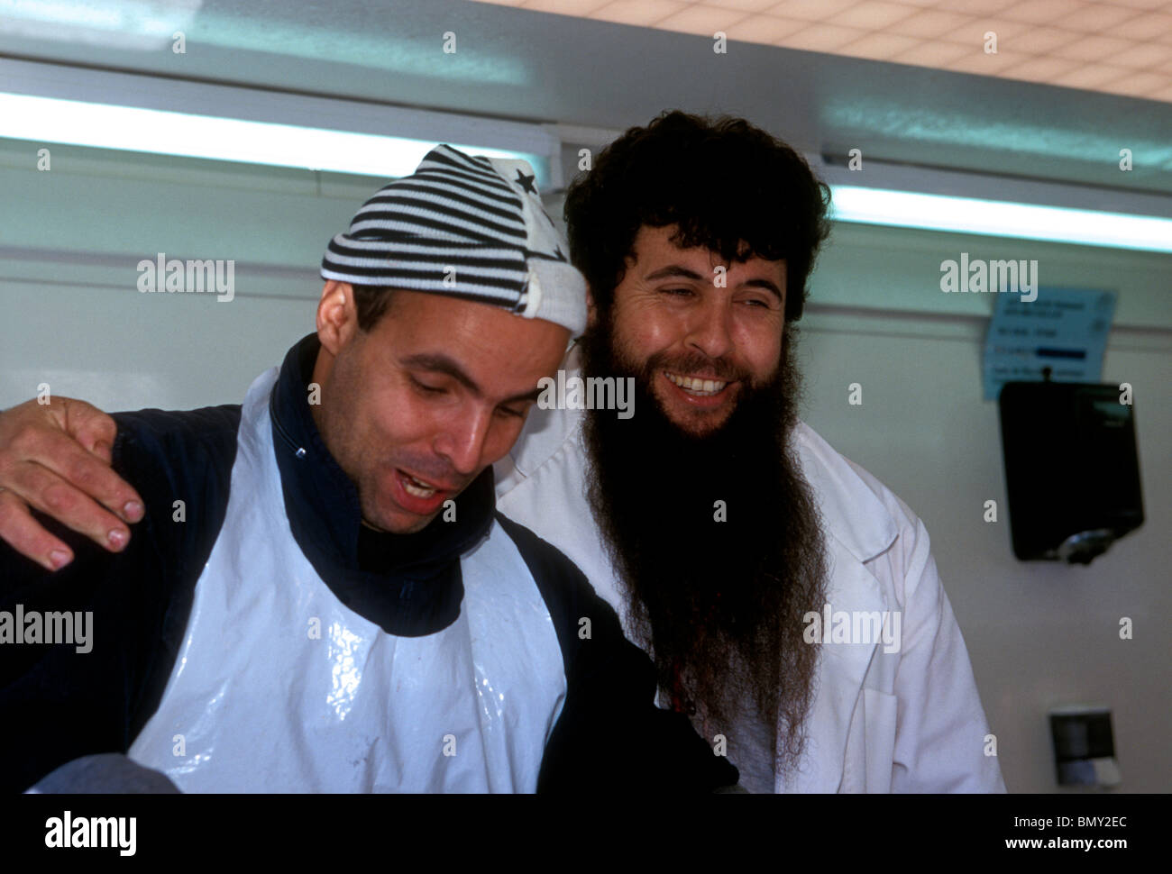 2, two, Muslim men, immigrants, immigration, vendors, Midi Market, Gare ...