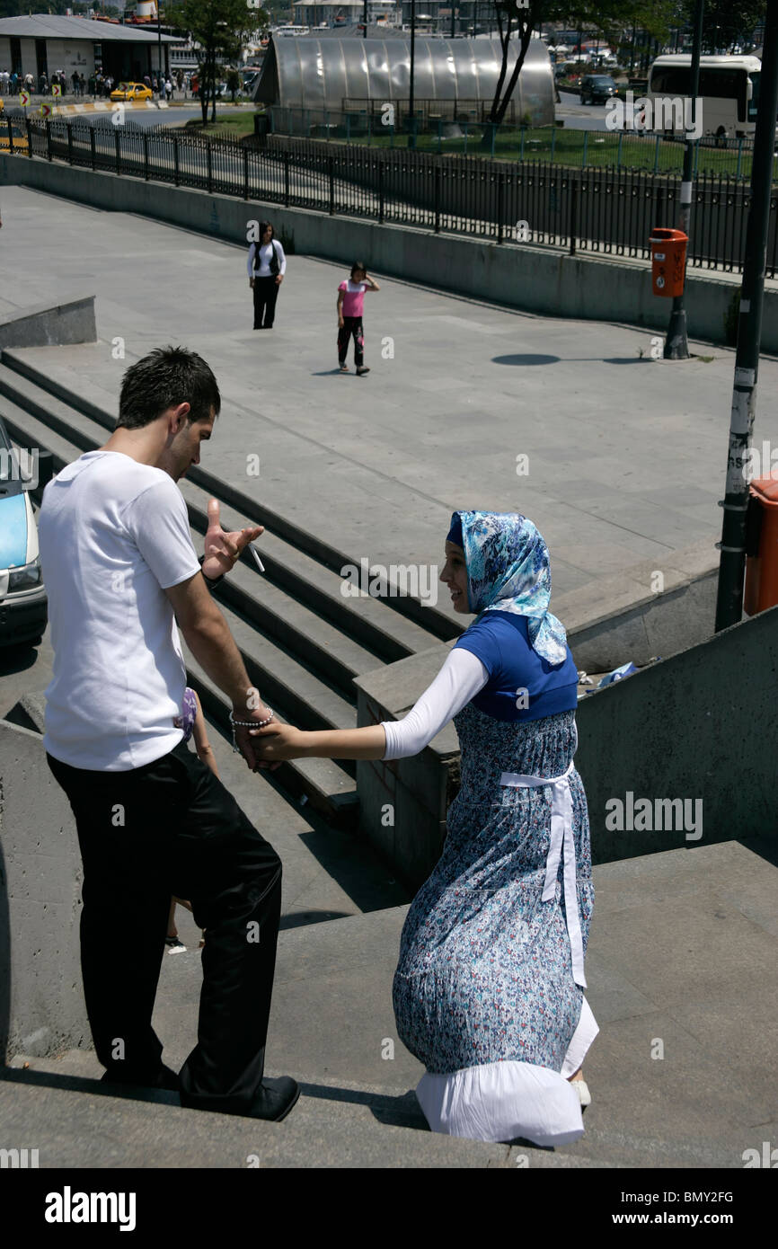 Turkish Muslim Islamic Couple High Resolution Stock Photography and ...