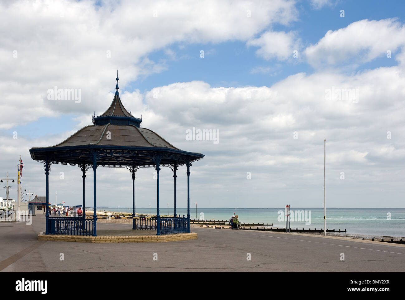 The bandstand on the seafront at Bognor Regis in West Sussex. Photo by ...