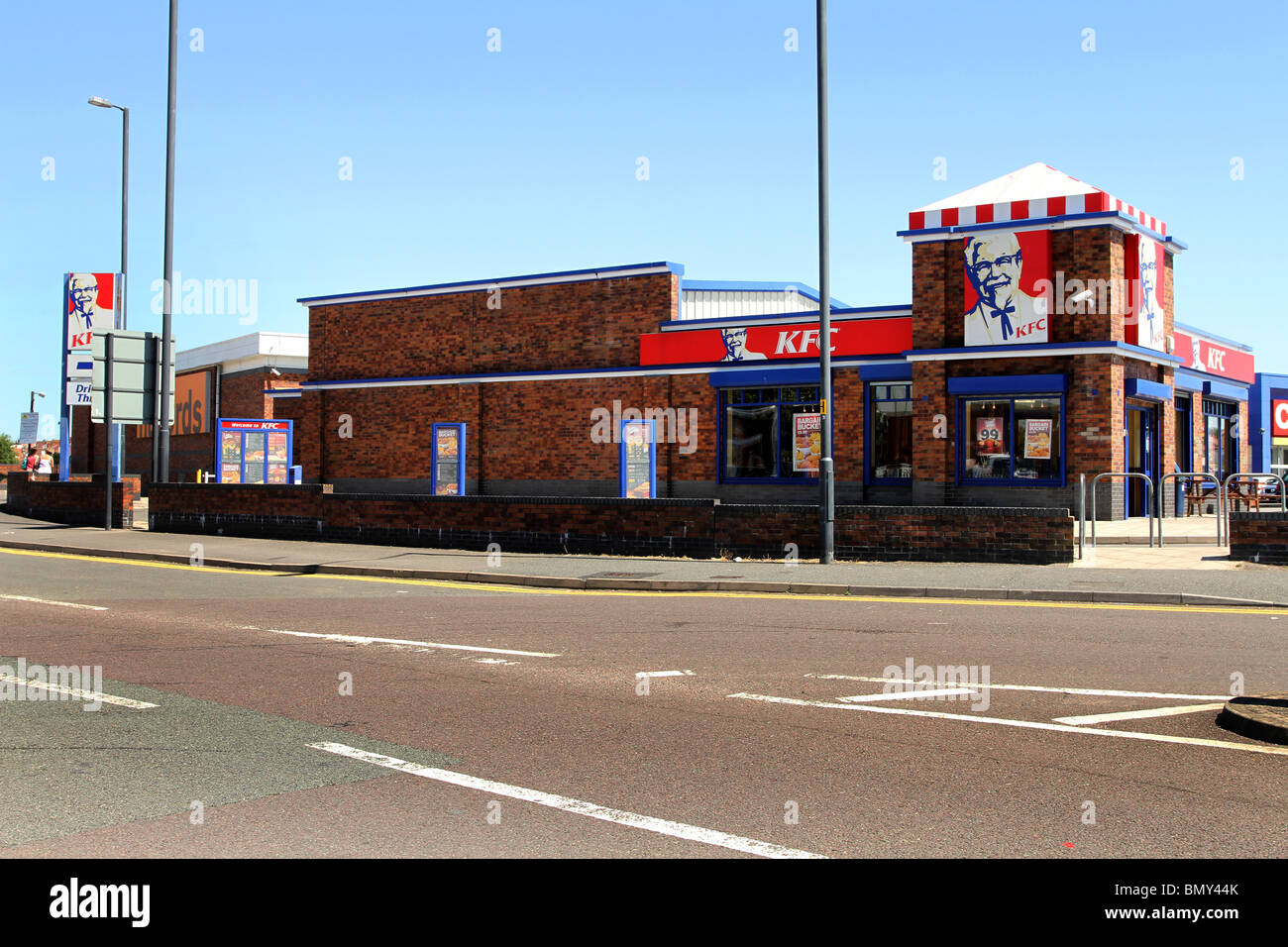 British KFC - Kentucky Fried Chicken Stock Photo - Alamy