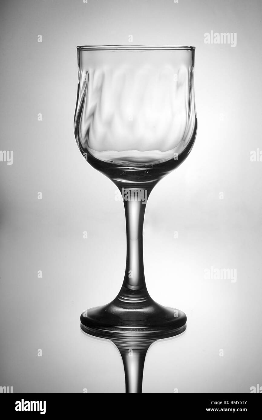Beverage, empty glasses Stock Photo - Alamy