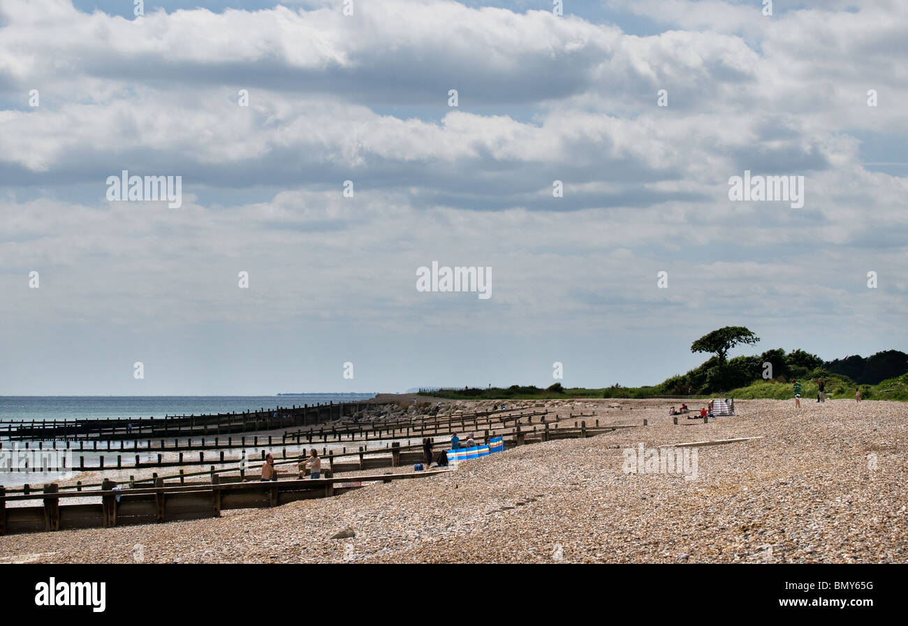 Climping Beach in West Sussex. Photo by Gordon Scammell Stock Photo - Alamy