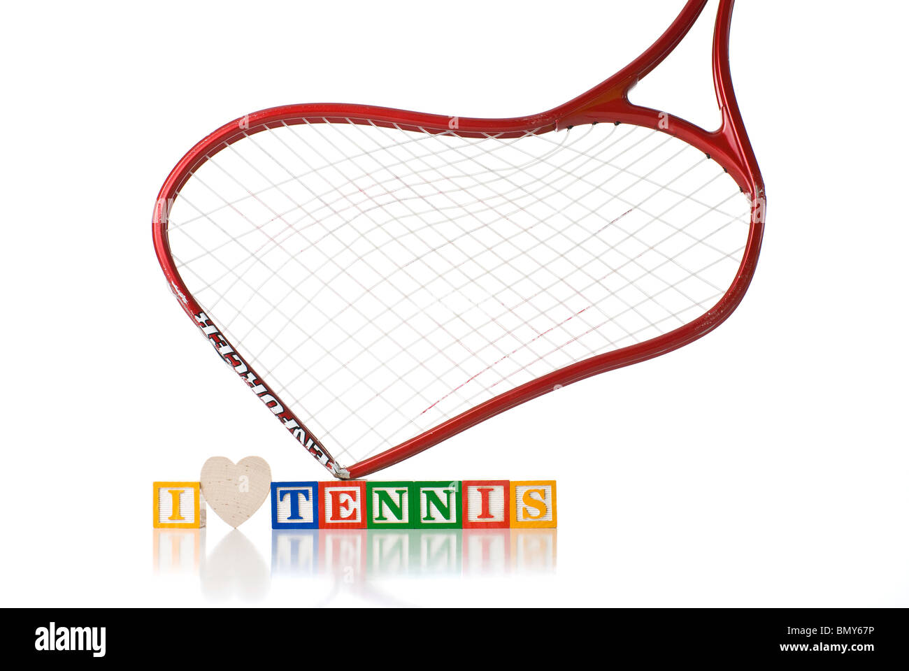Broken tennis racket hi-res stock photography and images - Alamy