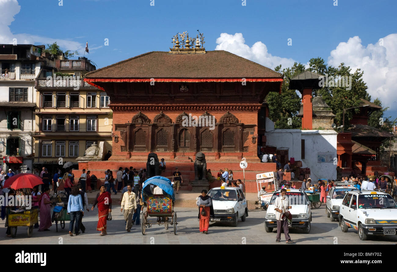 A general scene in Durbar Square, Kathmandu, Nepal Stock Photo - Alamy