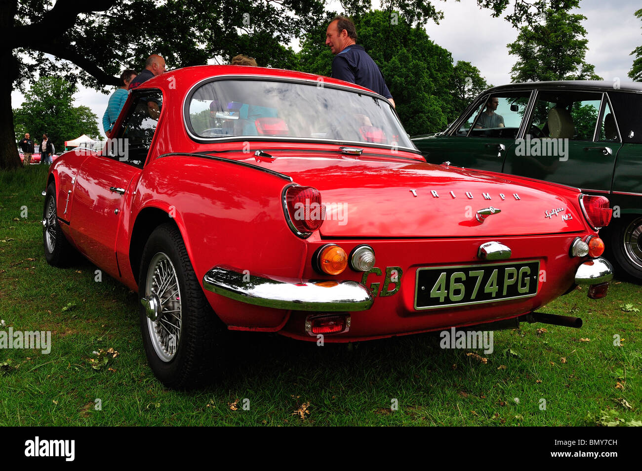Triumph Spitfire at Classic Car Show in Luton 2010 Stock Photo - Alamy