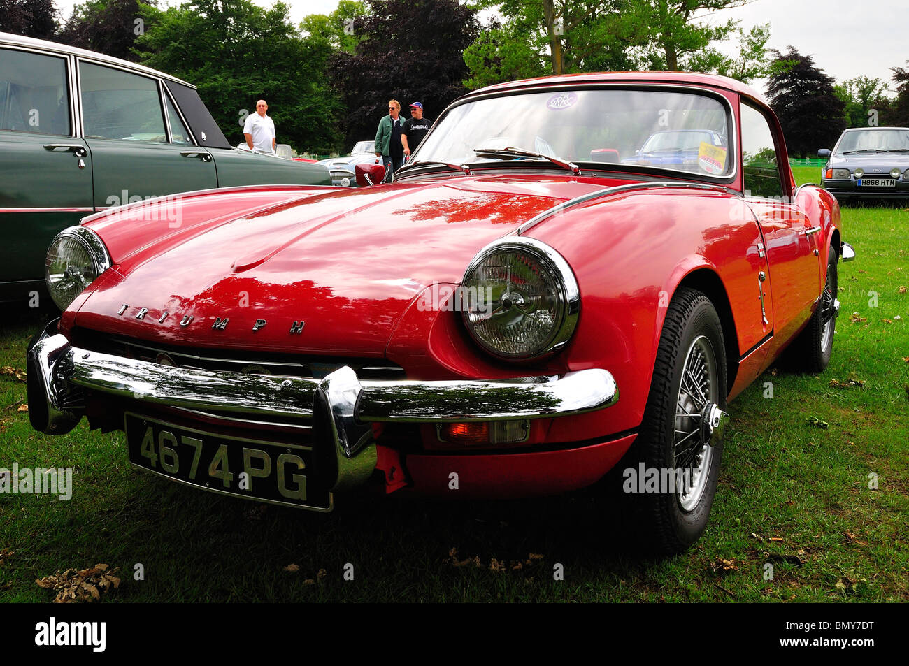 Triumph Spitfire at Classic Car Show in Luton 2010 Stock Photo - Alamy