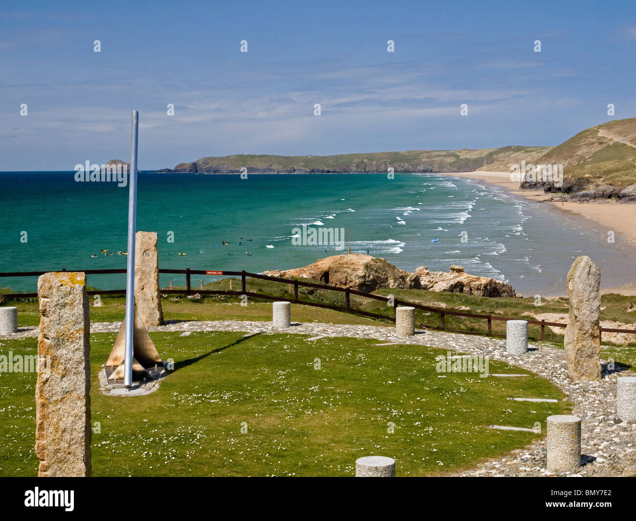 Perranporth cornwall hi-res stock photography and images - Alamy