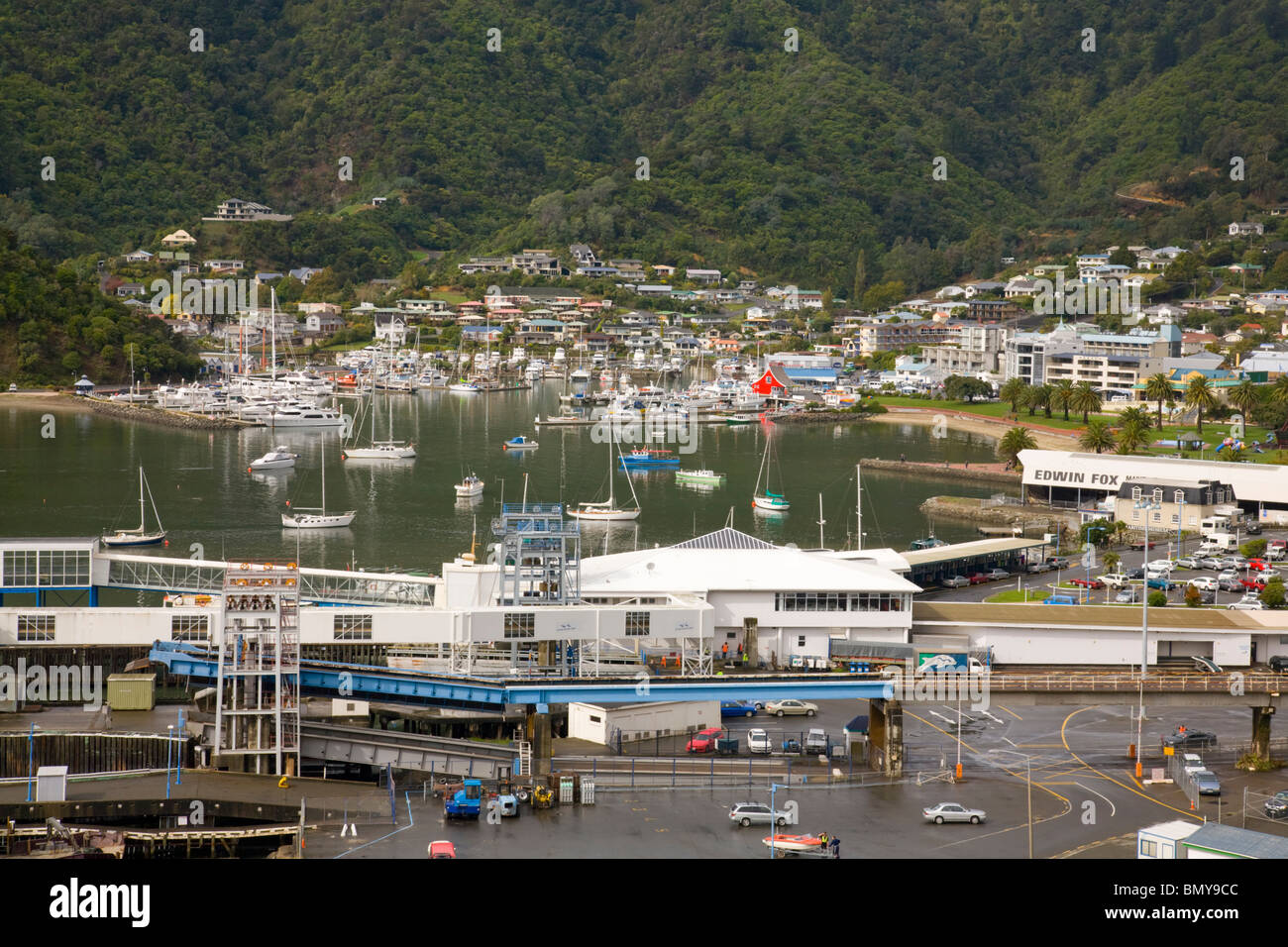 Picton nz aerial hi-res stock photography and images - Alamy