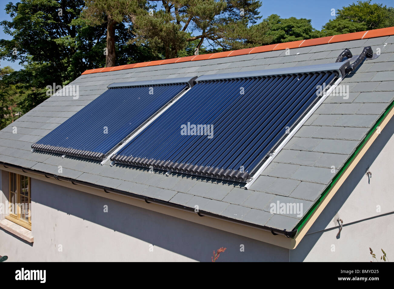 Solar thermal panels hi-res stock photography and images - Alamy