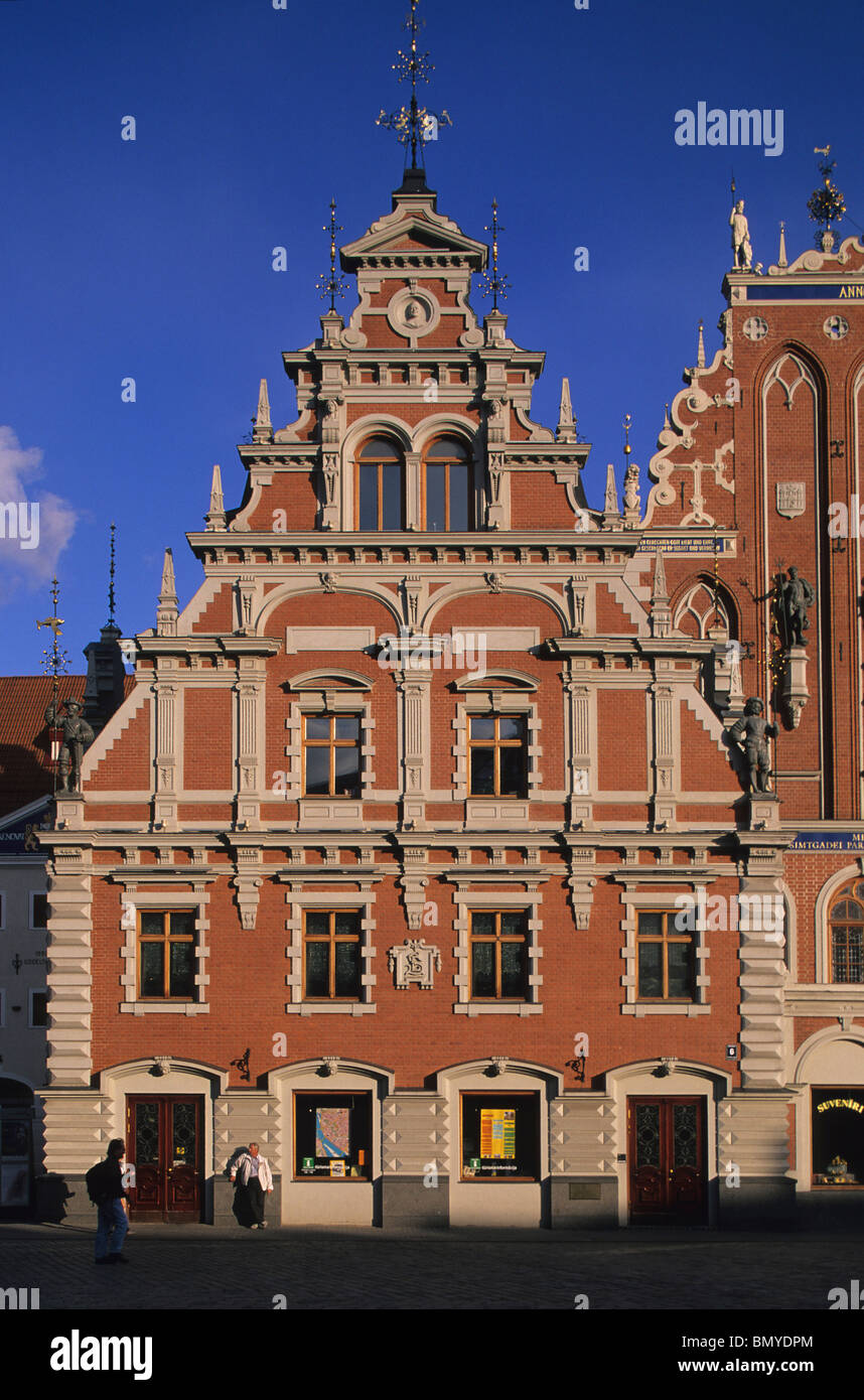 Latvia,Riga,Old Town ,House of Blackheads Stock Photo - Alamy