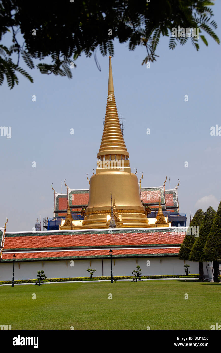 The Grand Palace of the Thai Royal family in Bangkok, Thailand Stock ...
