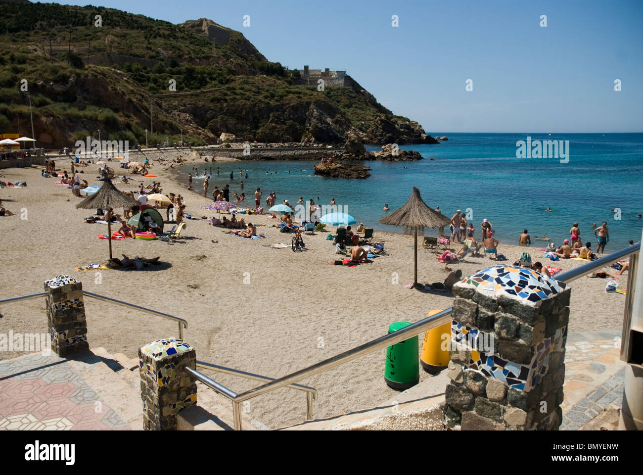 Playa Cala Cortina CARTAGENA CIUDAD region Murcia ESPAÑA Cala Cortina ...