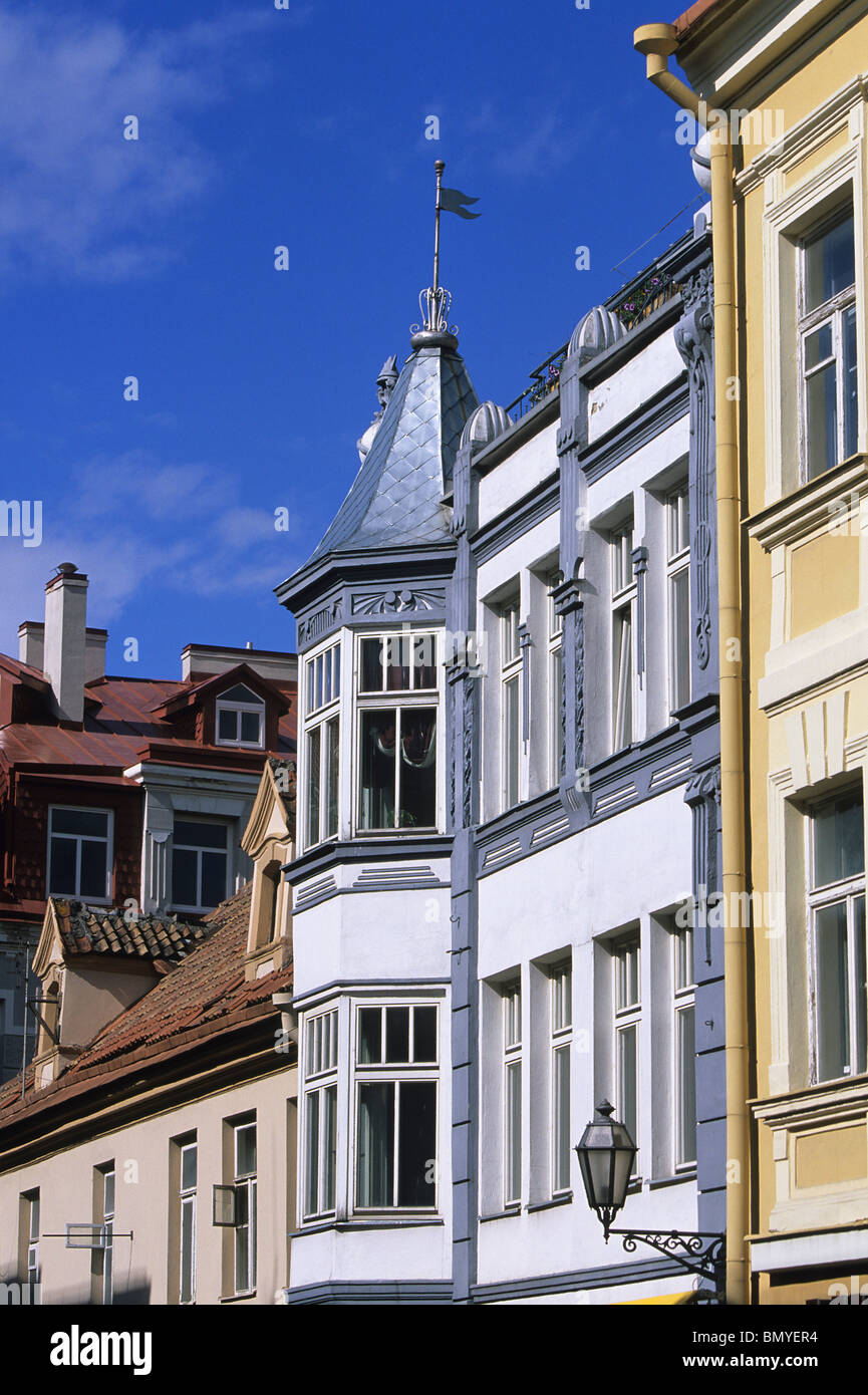 Latvia,Riga,Old Town ,Art Nouveau Buildings,Doma laukums square Stock ...