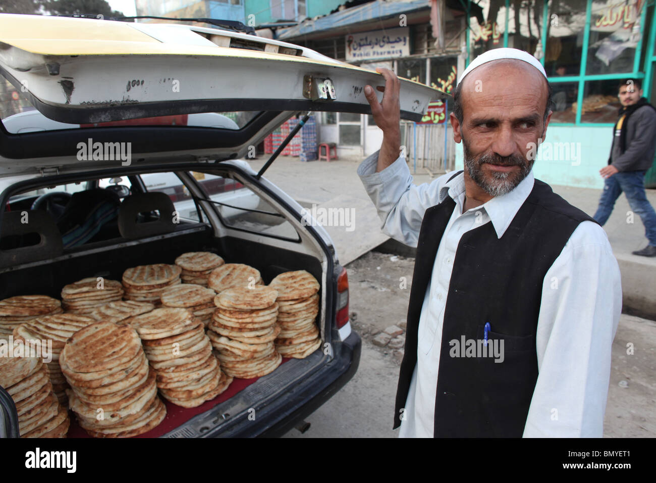 bread bakery in kabul, Afghanistan Stock Photo - Alamy