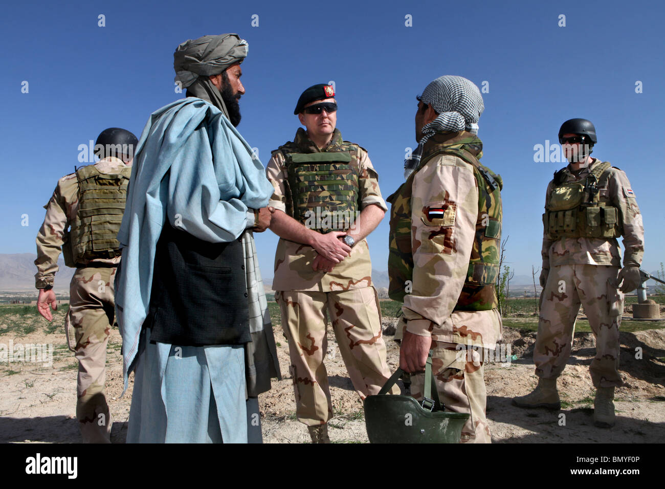 Dutch troops in Uruzgan, Afghanistan Stock Photo - Alamy