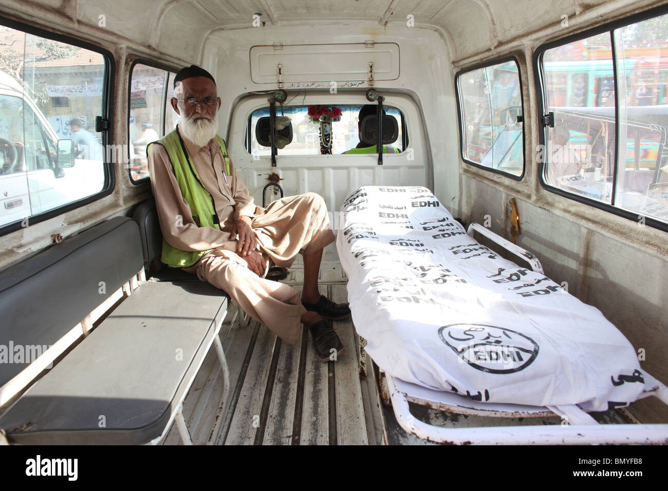 Edhi Ambulance Pakistan High Resolution Stock Photography and Images ...
