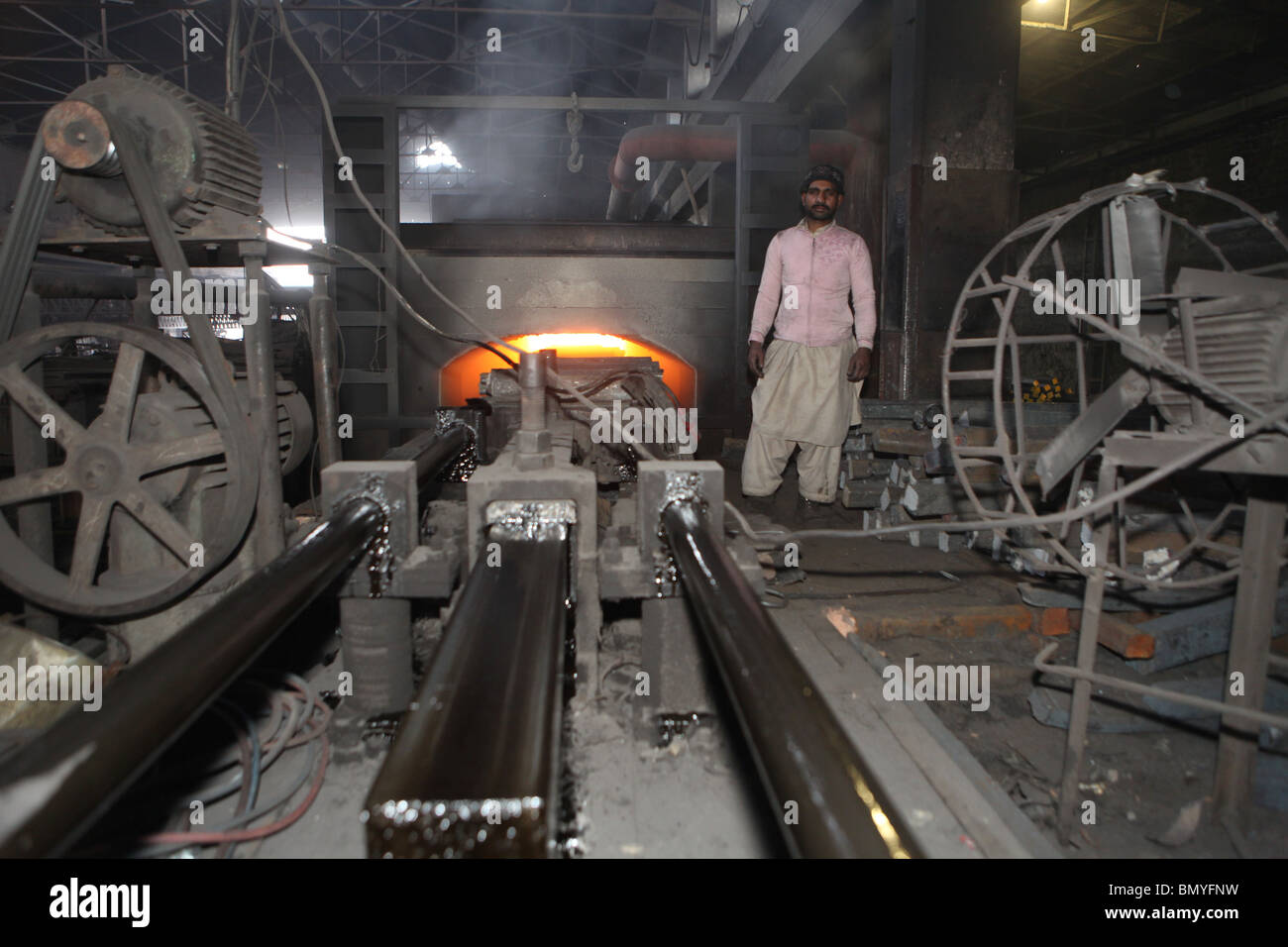 Steel factory in islamabad, Pakistan Stock Photo - Alamy